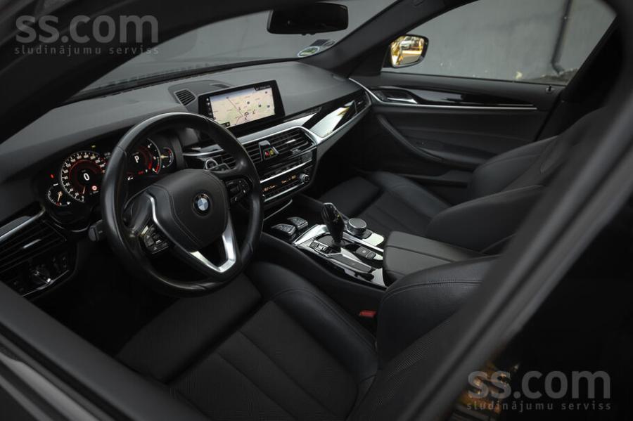 Melns BMW 520 2017 Rīga, ar dzinēja tilpumu 2.00 L un nobraukumu 270 tūkst. km par 14500 €, foto 26 vietnē AUTOMOTO.COM.LV