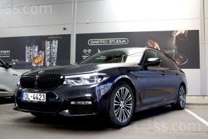 Black BMW 520 2017 in Riga, with an engine capacity of 2.00 L and mileage of 284 thousand km for 18900 €, photo  on AUTOMOTO.COM.LV