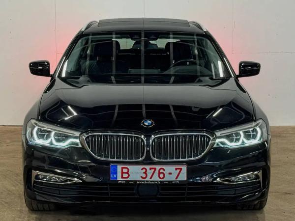 Black BMW 520 2017 in Jurmala, with an engine capacity of 2.00 L and mileage of 210 thousand km for 19995 €, photo 3 on AUTOMOTO.COM.LV