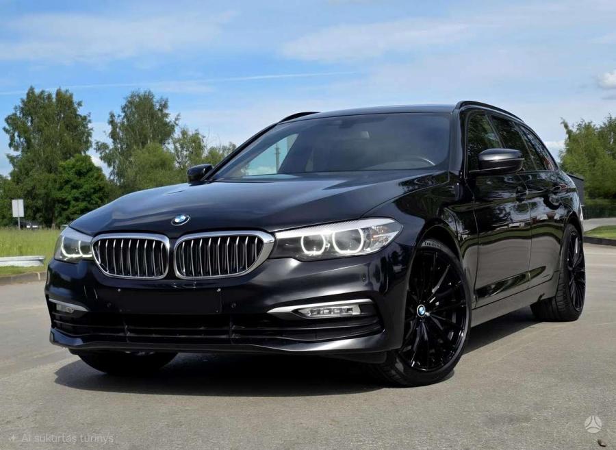 Melns BMW 520 2017 Tauragė, ar dzinēja tilpumu 2.00 L un nobraukumu 190 tūkst. km par 17000 €, foto 1 vietnē AUTOMOTO.COM.LV