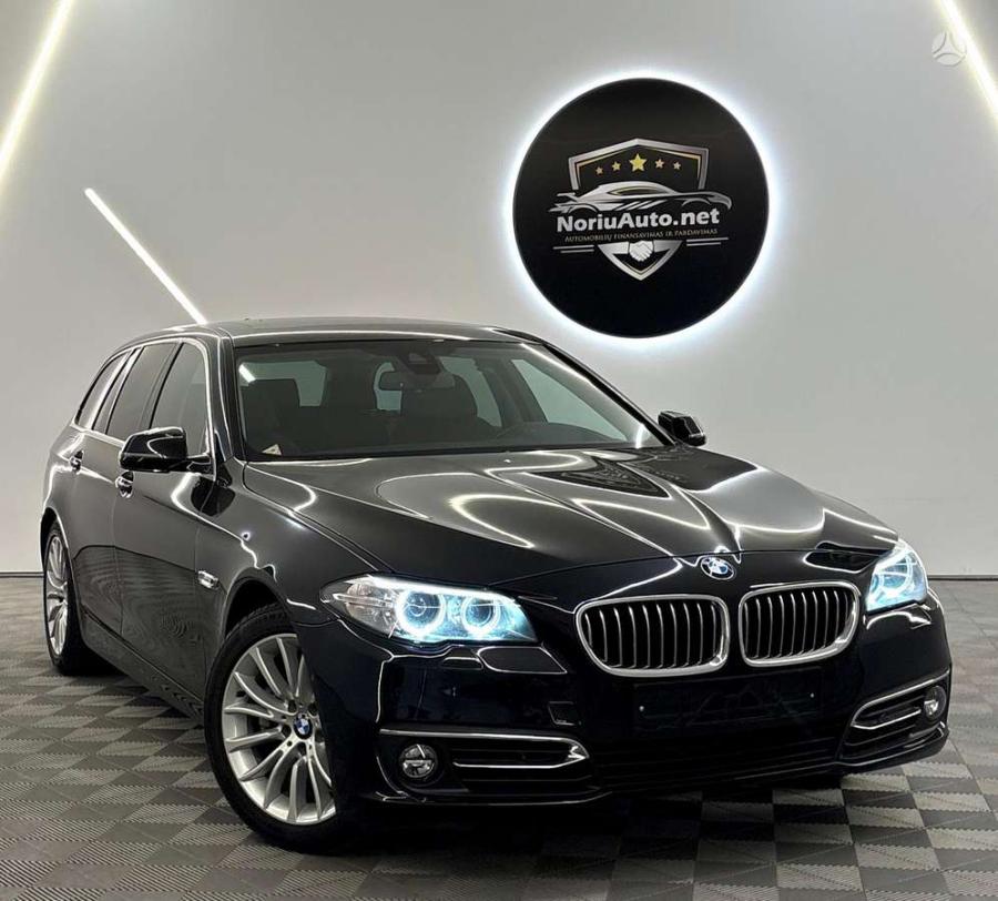 Melns BMW 520 2017 Marijampole, ar dzinēja tilpumu 2.00 L un nobraukumu 253 tūkst. km par 13950 €, foto 1 vietnē AUTOMOTO.COM.LV