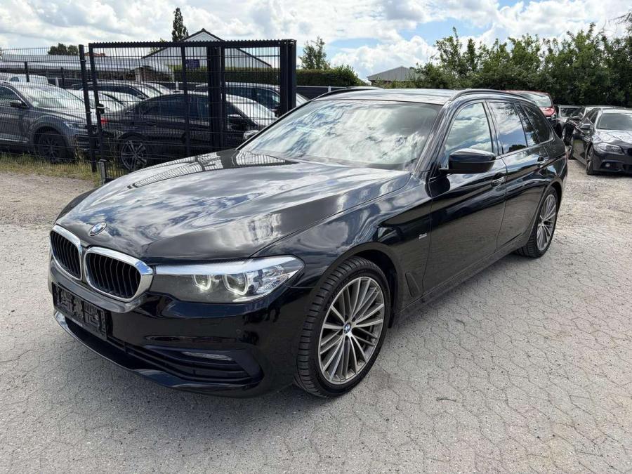 Black BMW 520 2017 in Vilnius, with an engine capacity of 2.00 L and mileage of 199 thousand km for 16899 €, photo 1 on AUTOMOTO.COM.LV