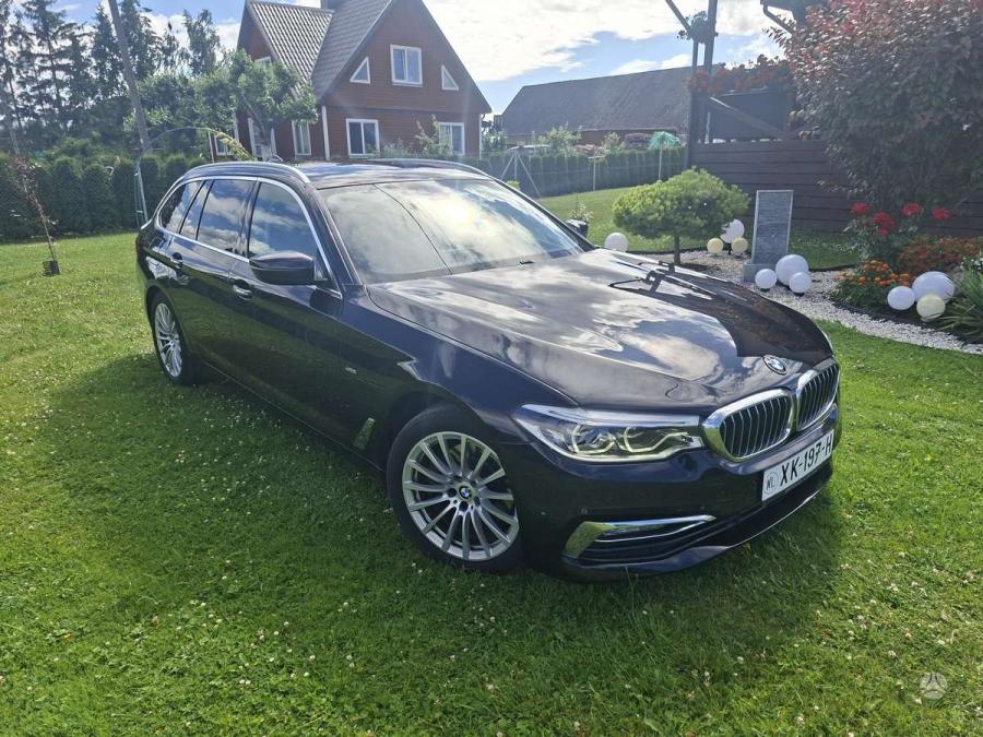Melns BMW 520 2017 Kauņa, ar dzinēja tilpumu 2.00 L un nobraukumu 200 tūkst. km par 17800 €, foto 1 vietnē AUTOMOTO.COM.LV