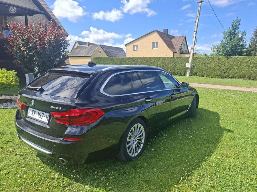 Melns BMW 520 2017 Kauņa, ar dzinēja tilpumu 2.00 L un nobraukumu 200 tūkst. km par 17800 €, foto 8 vietnē AUTOMOTO.COM.LV