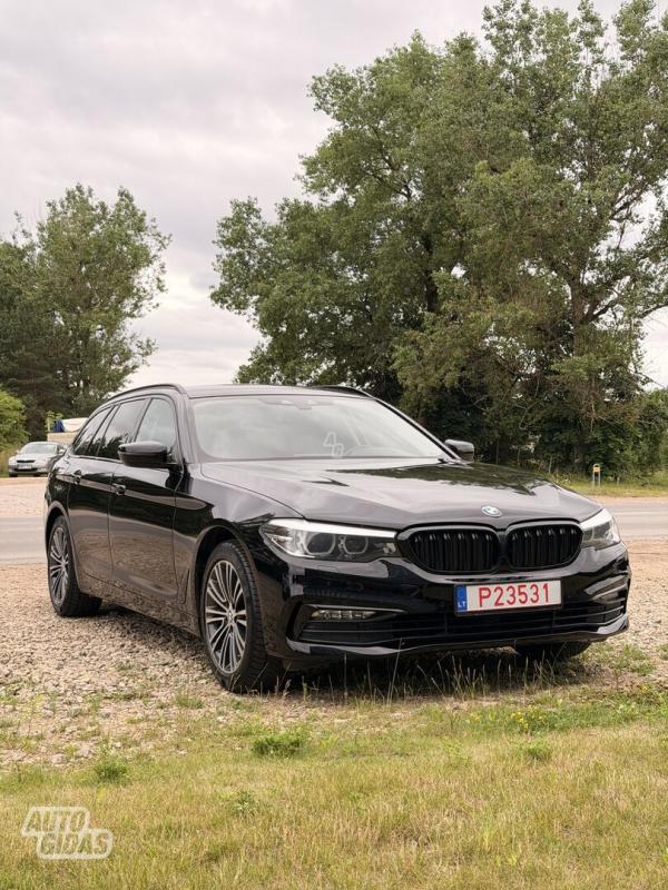 Black BMW 520 2017 in Vilnius, with an engine capacity of 2.00 L and mileage of 226 thousand km for 16500 €, photo 1 on AUTOMOTO.COM.LV