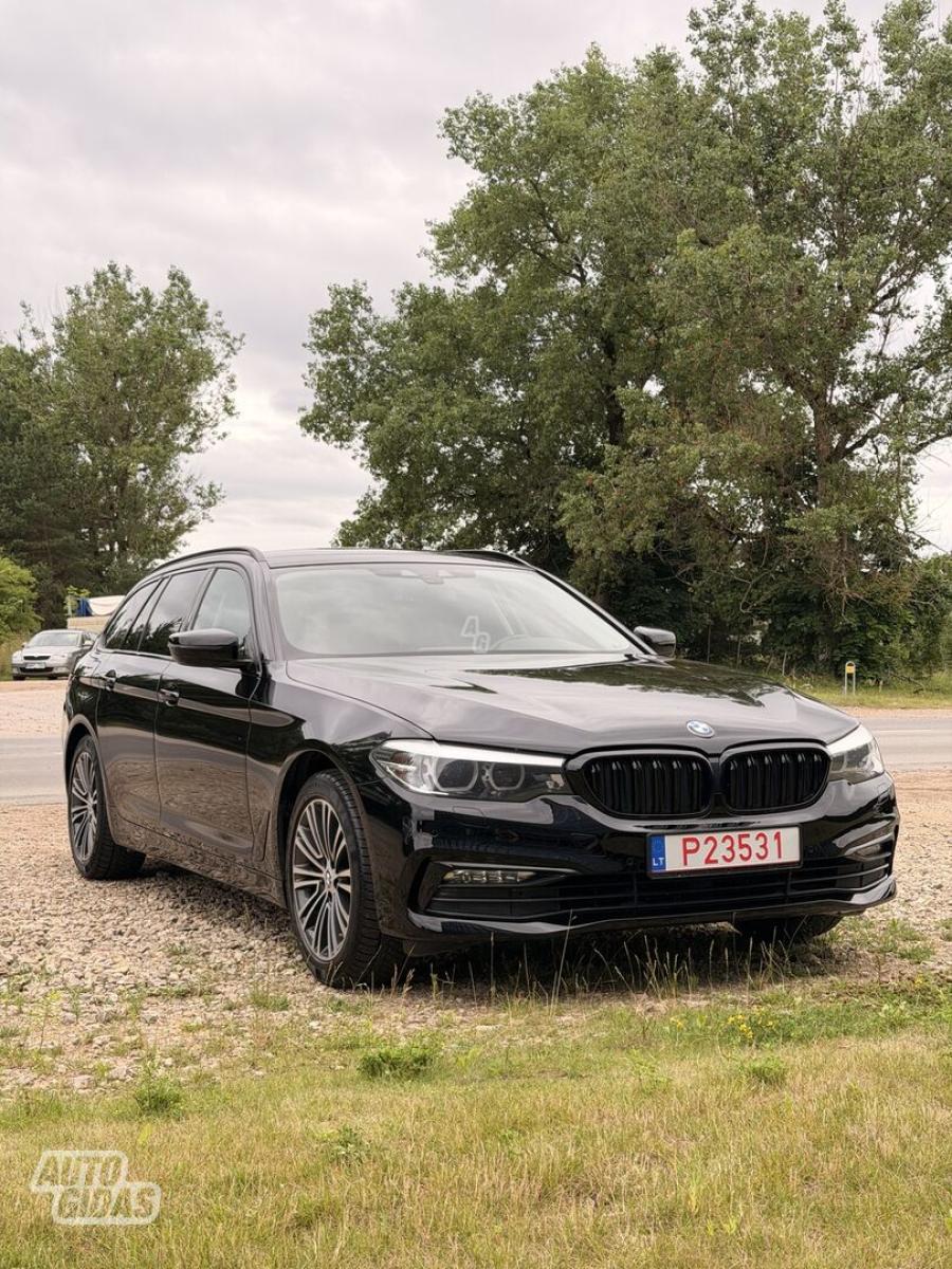 Black BMW 520 2017 in Vilnius, with an engine capacity of 2.00 L and mileage of 226 thousand km for 16500 €, photo 1 on AUTOMOTO.COM.LV