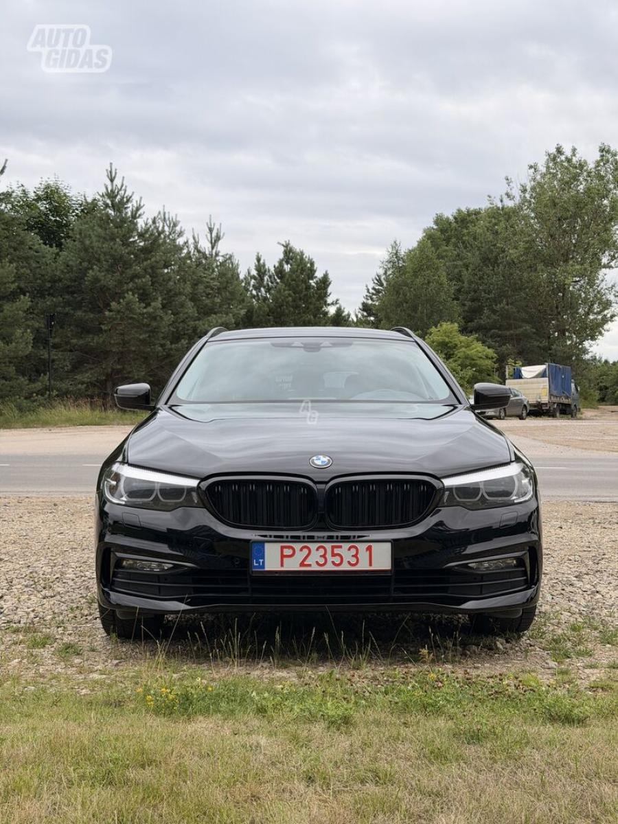 Black BMW 520 2017 in Vilnius, with an engine capacity of 2.00 L and mileage of 226 thousand km for 16500 €, photo 3 on AUTOMOTO.COM.LV