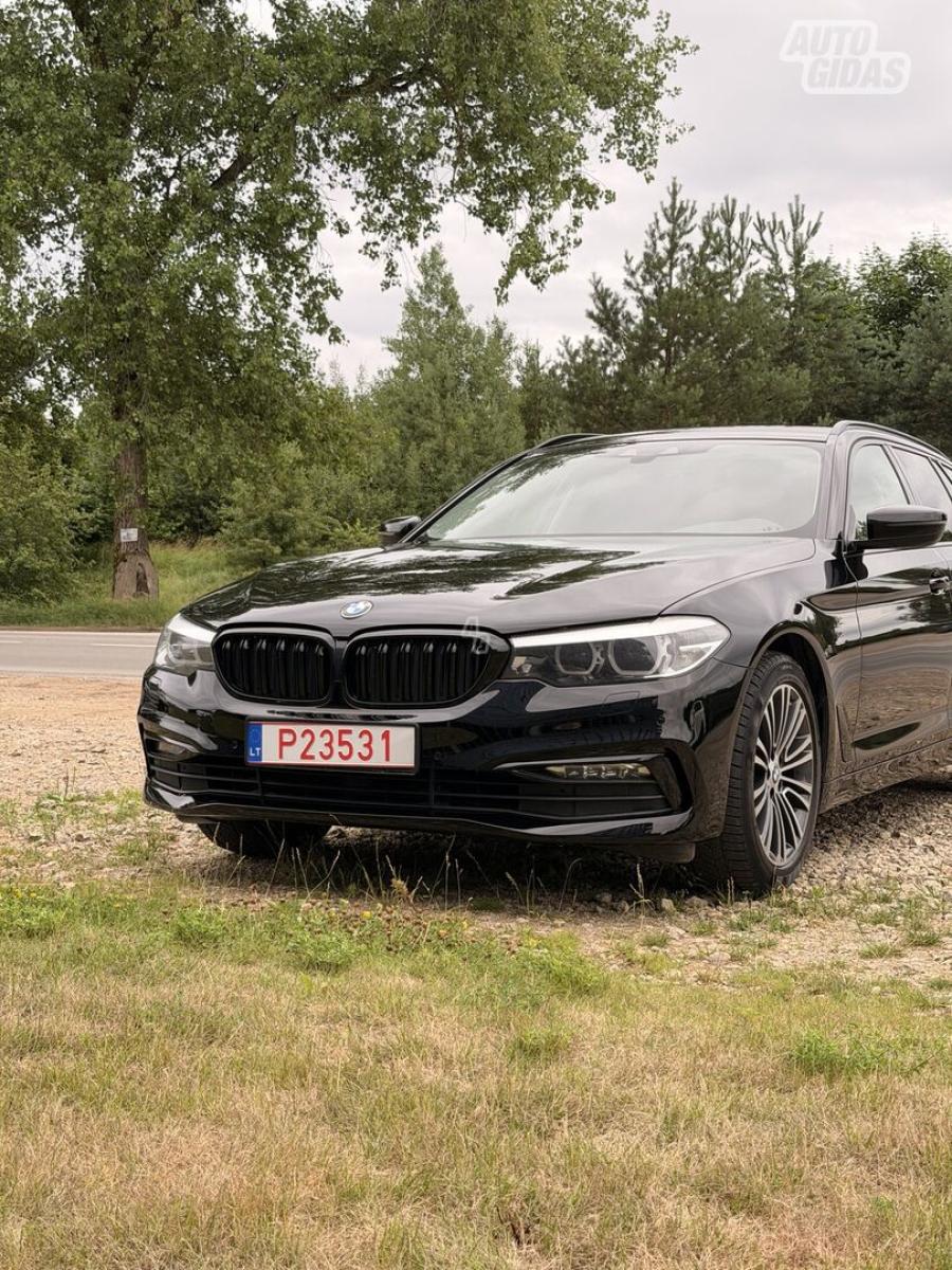 Black BMW 520 2017 in Vilnius, with an engine capacity of 2.00 L and mileage of 226 thousand km for 16500 €, photo 4 on AUTOMOTO.COM.LV