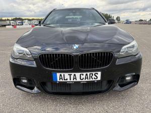 Black BMW 520 2017 in Vilnius, with an engine capacity of 2.00 L and mileage of 360 thousand km for 11499 €, photo 3 on AUTOMOTO.COM.LV