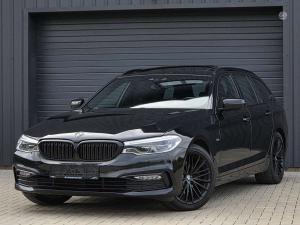 Black BMW 520 2017 in Kaunas, with an engine capacity of 2.00 L and mileage of 287 thousand km for 16950 €, photo 6 on AUTOMOTO.COM.LV