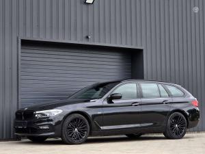Black BMW 520 2017 in Kaunas, with an engine capacity of 2.00 L and mileage of 287 thousand km for 16950 €, photo 11 on AUTOMOTO.COM.LV
