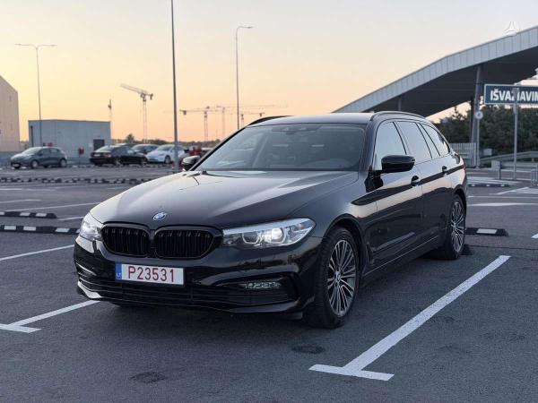 Black BMW 520 2017 in Vilnius, with an engine capacity of 2.00 L and mileage of 226 thousand km for 15500 €, photo 1 on AUTOMOTO.COM.LV