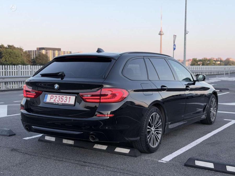 Melns BMW 520 2017 Viļņa, ar dzinēja tilpumu 2.00 L un nobraukumu 226 tūkst. km par 15500 €, foto 6 vietnē AUTOMOTO.COM.LV