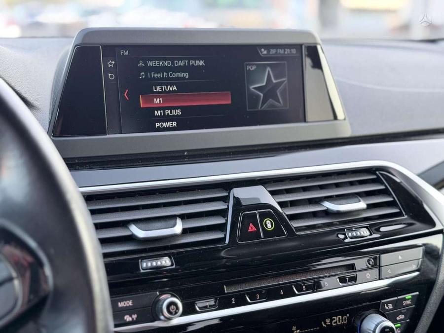 Melns BMW 520 2017 Viļņa, ar dzinēja tilpumu 2.00 L un nobraukumu 226 tūkst. km par 15500 €, foto 13 vietnē AUTOMOTO.COM.LV