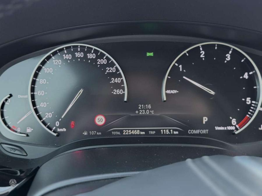 Melns BMW 520 2017 Viļņa, ar dzinēja tilpumu 2.00 L un nobraukumu 226 tūkst. km par 15500 €, foto 15 vietnē AUTOMOTO.COM.LV