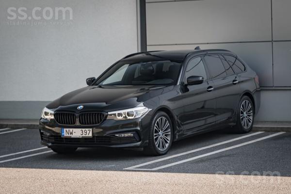 Melns BMW 520 2017 Rīga, ar dzinēja tilpumu 2.00 L un nobraukumu 269 tūkst. km par 14995 €, foto 1 vietnē AUTOMOTO.COM.LV