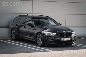 Black BMW 520 2017 in Riga, with an engine capacity of 2.00 L and mileage of 269 thousand km for 14995 €, photo 4 on AUTOMOTO.COM.LV