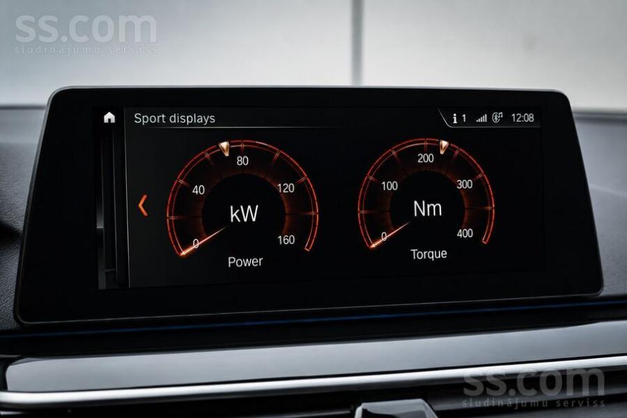 Black BMW 520 2017 in Riga, with an engine capacity of 2.00 L and mileage of 269 thousand km for 14995 €, photo 25 on AUTOMOTO.COM.LV