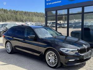 Black BMW 520 2017 in Vilnius, with an engine capacity of 2.00 L and mileage of 207 thousand km for 17500 €, photo 3 on AUTOMOTO.COM.LV