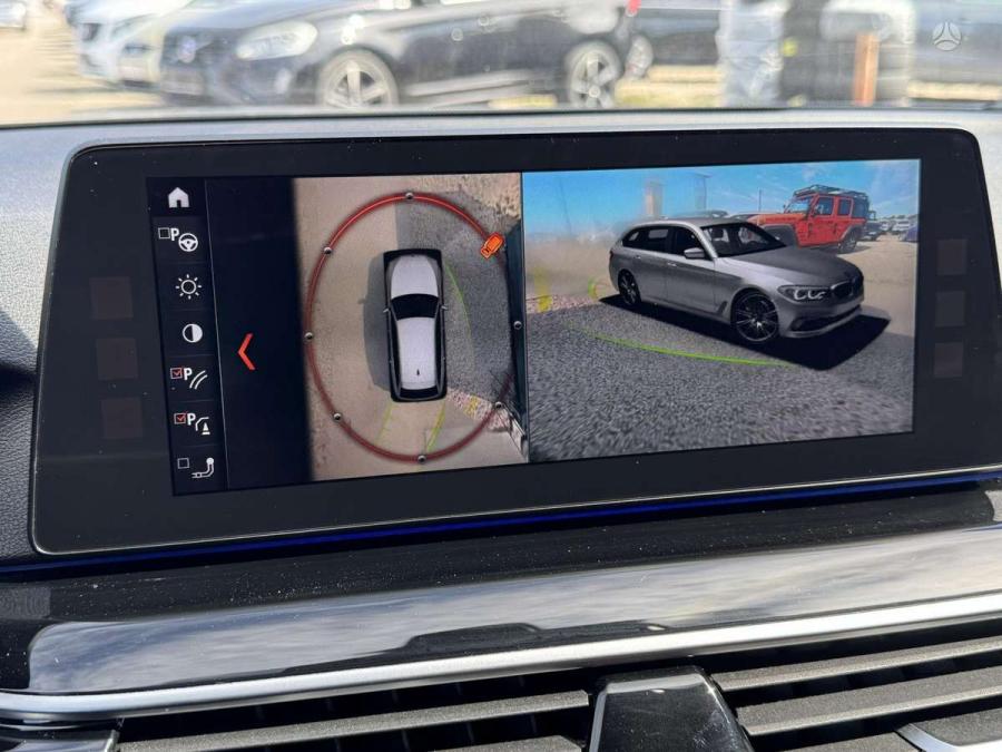 Black BMW 520 2017 in Vilnius, with an engine capacity of 2.00 L and mileage of 207 thousand km for 17500 €, photo 24 on AUTOMOTO.COM.LV