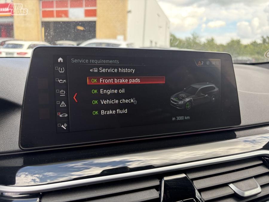 Melns BMW 520 2017 Viļņa, ar dzinēja tilpumu 2.00 L un nobraukumu 199 tūkst. km par 13999 €, foto 20 vietnē AUTOMOTO.COM.LV