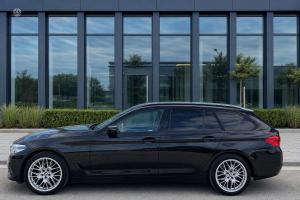 Black BMW 520 2017 in Vilnius, with an engine capacity of 2.00 L and mileage of 207 thousand km for 17500 €, photo 7 on AUTOMOTO.COM.LV