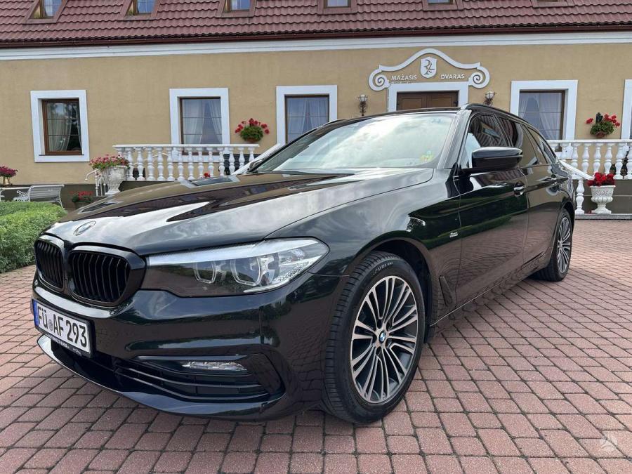 Melns BMW 520 2017 Kelmė, ar dzinēja tilpumu 2.00 L un nobraukumu 359 tūkst. km par 13700 €, foto 1 vietnē AUTOMOTO.COM.LV