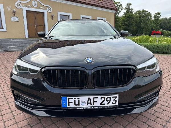 Black BMW 520 2017 in Kelme, with an engine capacity of 2.00 L and mileage of 359 thousand km for 13700 €, photo 2 on AUTOMOTO.COM.LV