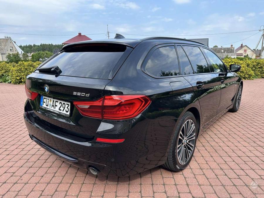 Melns BMW 520 2017 Kelmė, ar dzinēja tilpumu 2.00 L un nobraukumu 359 tūkst. km par 13700 €, foto 6 vietnē AUTOMOTO.COM.LV