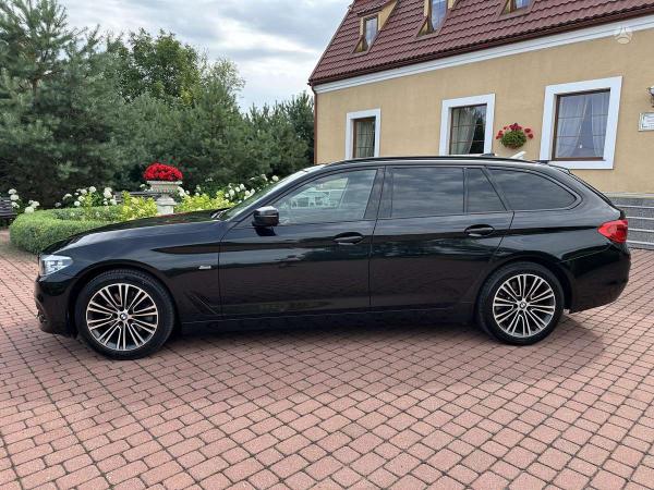 Black BMW 520 2017 in Kelme, with an engine capacity of 2.00 L and mileage of 359 thousand km for 13700 €, photo 7 on AUTOMOTO.COM.LV