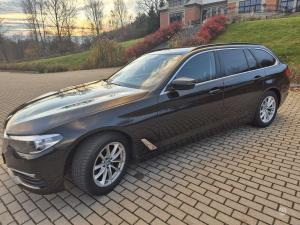Black BMW 520 2017 in Vilnius, with an engine capacity of 2.00 L and mileage of 248 thousand km for 15999 €, photo 5 on AUTOMOTO.COM.LV