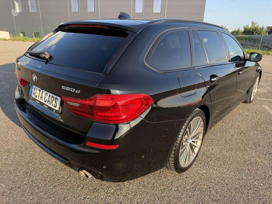 Melns BMW 520 2017 Viļņa, ar dzinēja tilpumu 2.00 L un nobraukumu 200 tūkst. km par 14999 €, foto 5 vietnē AUTOMOTO.COM.LV