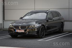 Melns BMW 520 2017 Rīga, ar dzinēja tilpumu 2.00 L un nobraukumu 231 tūkst. km par 12250 €, foto  vietnē AUTOMOTO.COM.LV