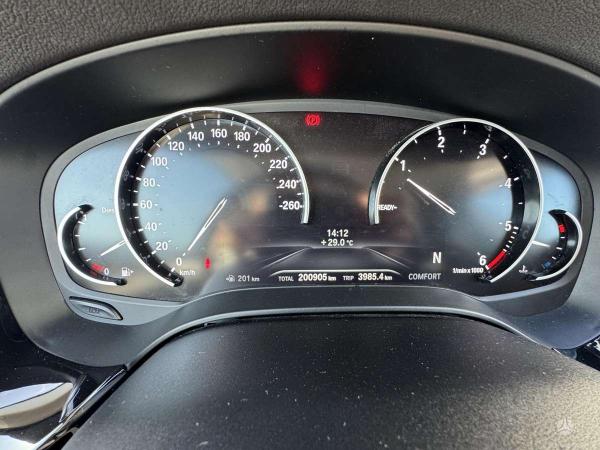 Melns BMW 520 2017 Kauņa, ar dzinēja tilpumu 2.00 L un nobraukumu 201 tūkst. km par 12450 €, foto 10 vietnē AUTOMOTO.COM.LV