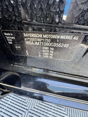 Melns BMW 520 2017 Kauņa, ar dzinēja tilpumu 2.00 L un nobraukumu 201 tūkst. km par 12450 €, foto 11 vietnē AUTOMOTO.COM.LV