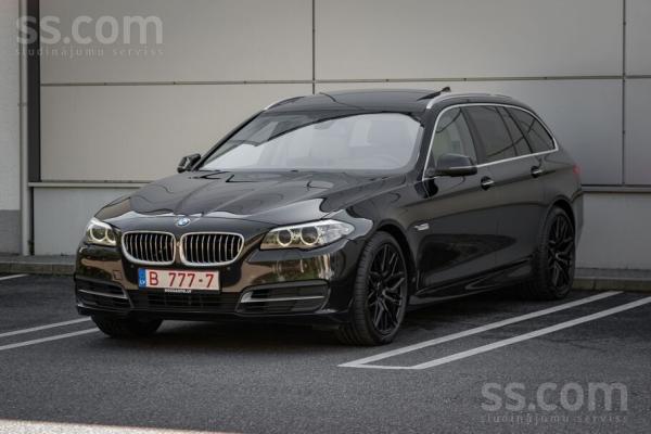Melns BMW 520 2017 Rīga, ar dzinēja tilpumu 2.00 L un nobraukumu 231 tūkst. km par 12250 €, foto 1 vietnē AUTOMOTO.COM.LV