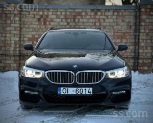 Black BMW 520 2018 in Riga, with an engine capacity of 2.00 L and mileage of 250 thousand km for 18450 €, photo 2 on AUTOMOTO.COM.LV