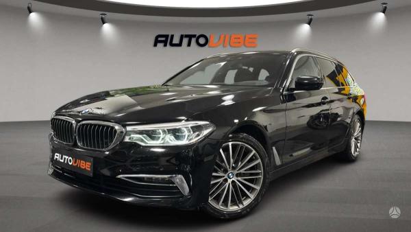 Melns BMW 520 2018 Viļņa, ar dzinēja tilpumu 2.00 L un nobraukumu 245 tūkst. km par 21555 €, foto 1 vietnē AUTOMOTO.COM.LV