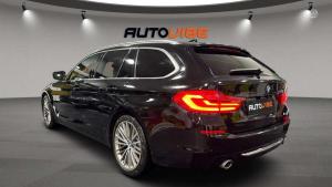 Black BMW 520 2018 in Vilnius, with an engine capacity of 2.00 L and mileage of 245 thousand km for 21555 €, photo 3 on AUTOMOTO.COM.LV