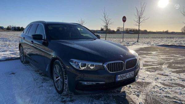 Black BMW 520 2018 in Siauliai, with an engine capacity of 2.00 L and mileage of 213 thousand km for 17100 €, photo 6 on AUTOMOTO.COM.LV