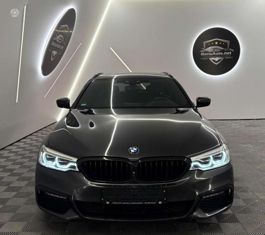 Black BMW 520 2018 in Marijampole, with an engine capacity of 2.00 L and mileage of 290 thousand km for 18750 €, photo 33 on AUTOMOTO.COM.LV