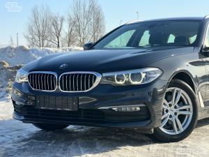 Black BMW 520 2018 in Taurage, with an engine capacity of 2.00 L and mileage of 242 thousand km for 13999 €, photo 2 on AUTOMOTO.COM.LV
