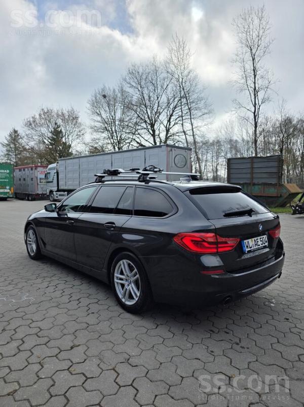 Melns BMW 520 2018 Jelgava, ar dzinēja tilpumu 2.00 L un nobraukumu 236 tūkst. km par 15850 €, foto 6 vietnē AUTOMOTO.COM.LV