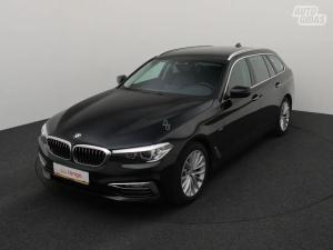Melns BMW 520 2018 Viļņa, ar dzinēja tilpumu 2.00 L un nobraukumu 258 tūkst. km par 16599 €, foto  vietnē AUTOMOTO.COM.LV