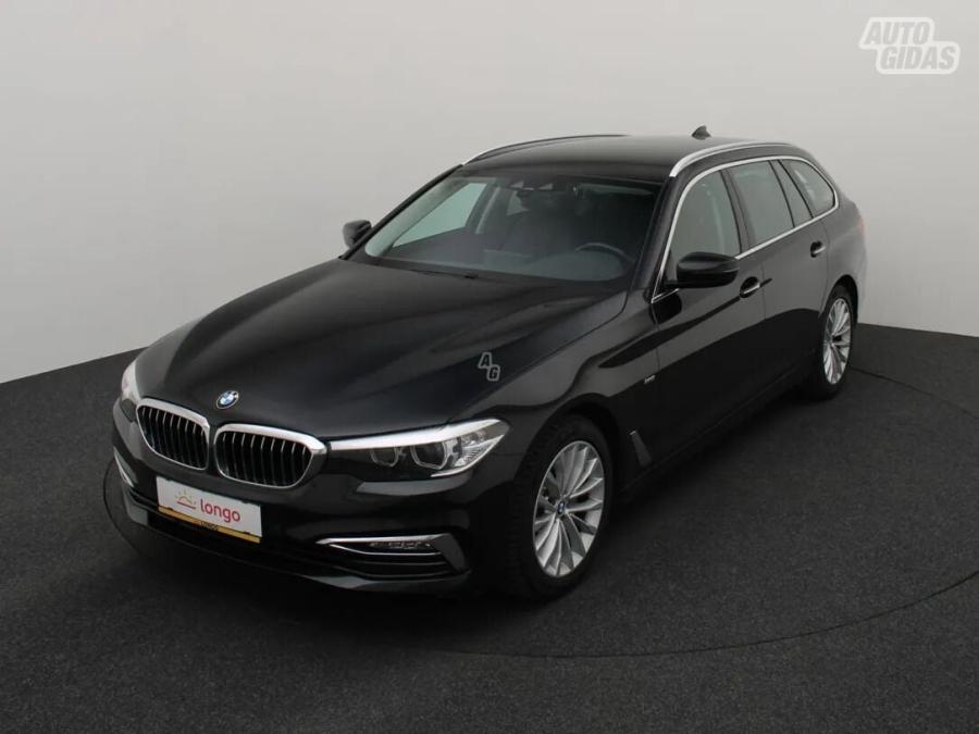 Melns BMW 520 2018 Viļņa, ar dzinēja tilpumu 2.00 L un nobraukumu 258 tūkst. km par 16599 €, foto 1 vietnē AUTOMOTO.COM.LV