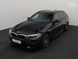 Black BMW 520 2018 in Vilnius, with an engine capacity of 2.00 L and mileage of 212 thousand km for 20999 €, photo  on AUTOMOTO.COM.LV