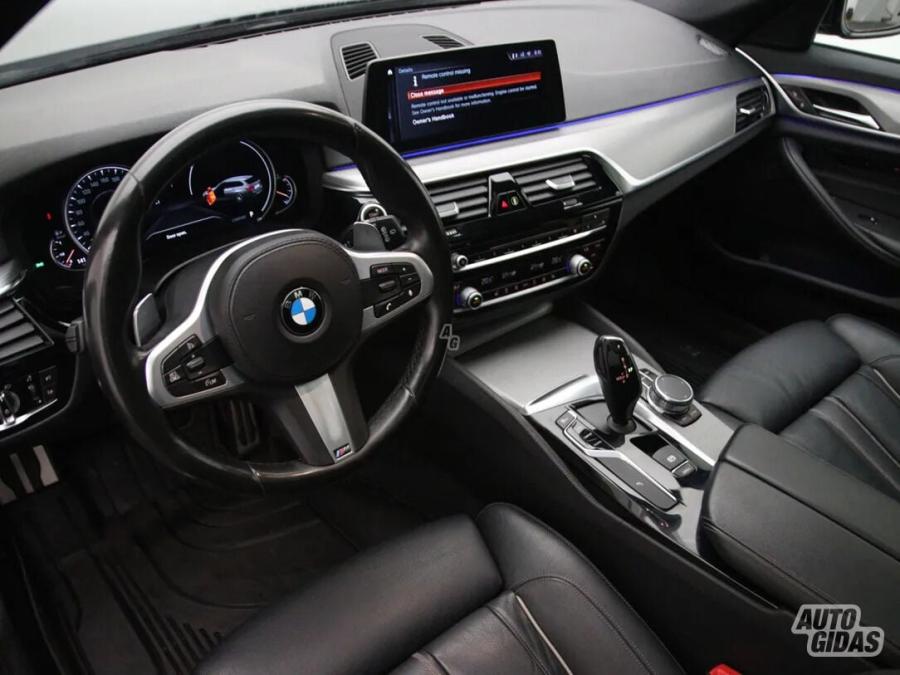 Melns BMW 520 2018 Viļņa, ar dzinēja tilpumu 2.00 L un nobraukumu 212 tūkst. km par 20999 €, foto 16 vietnē AUTOMOTO.COM.LV