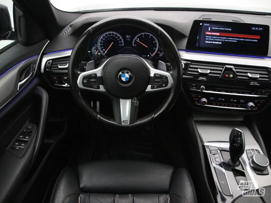 Melns BMW 520 2018 Viļņa, ar dzinēja tilpumu 2.00 L un nobraukumu 212 tūkst. km par 20999 €, foto 17 vietnē AUTOMOTO.COM.LV