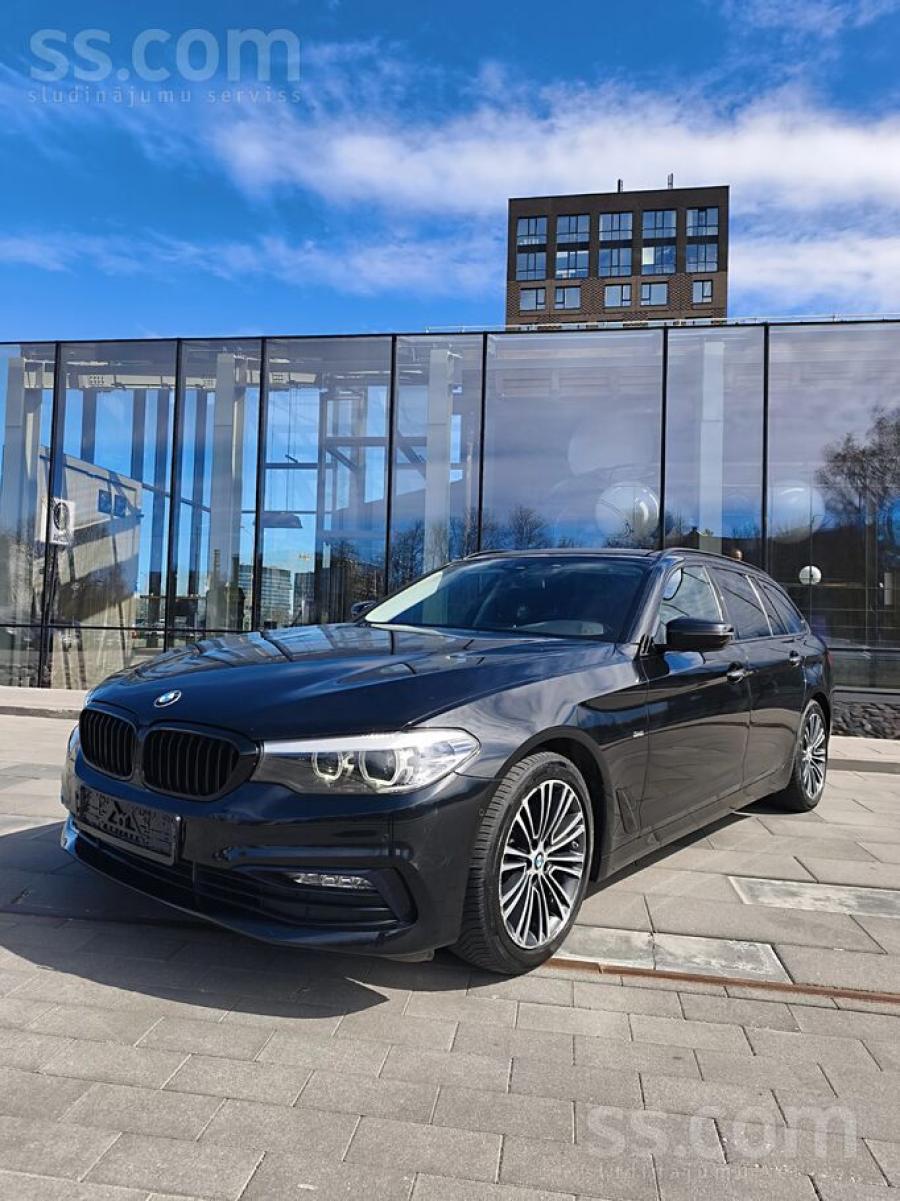 Melns BMW 520 2018 Rīga, ar dzinēja tilpumu 2.00 L un nobraukumu 211 tūkst. km par 16200 €, foto 1 vietnē AUTOMOTO.COM.LV