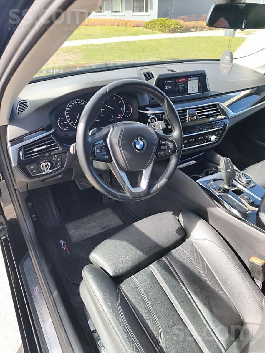 Melns BMW 520 2018 Rīga, ar dzinēja tilpumu 2.00 L un nobraukumu 211 tūkst. km par 16200 €, foto 9 vietnē AUTOMOTO.COM.LV